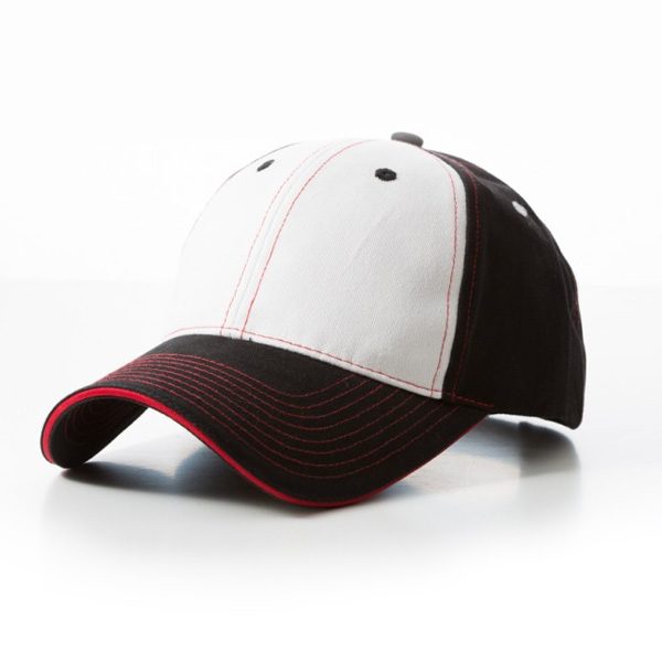 Caps Contrast Stitch