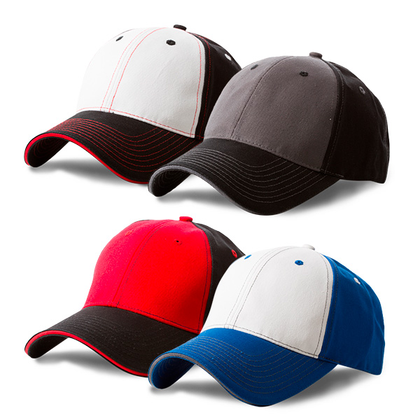 Caps Contrast Stitch