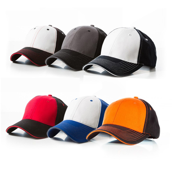 Caps Contrast Stitch