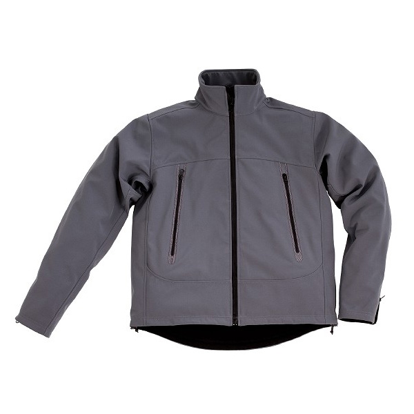 Race Softshell Jacket - Mid Grey - Boostup