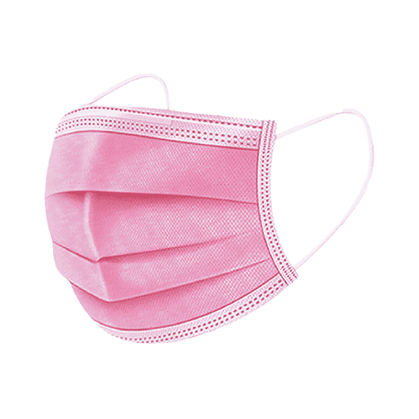 Pink Australian Made 3 Ply Face Masks - Boostup